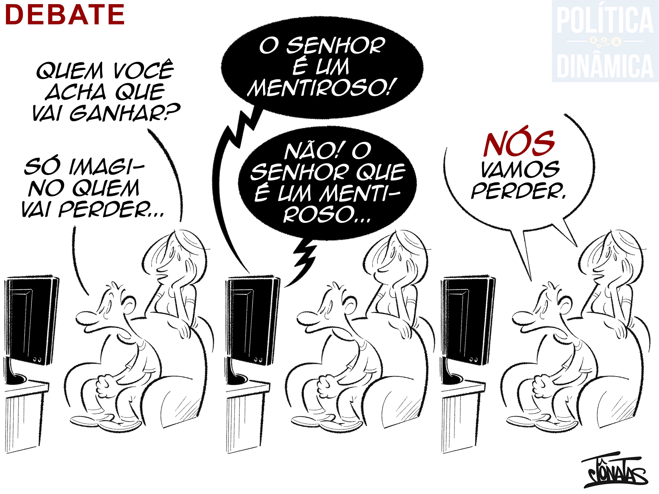 DEBATE - Jônatas Charges - Política Dinâmica